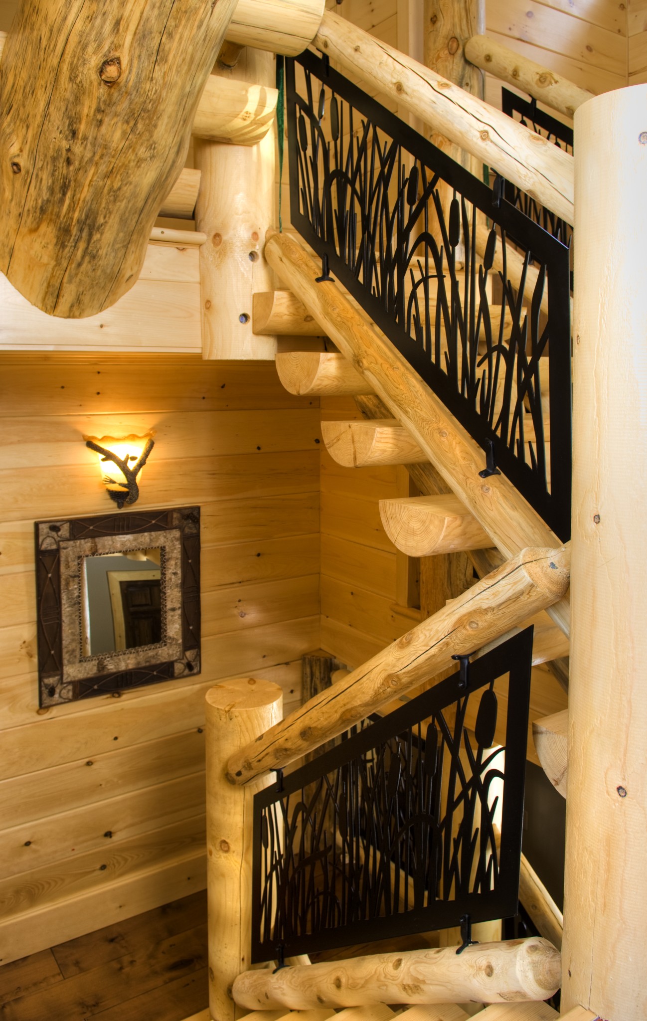 Stoney Lake Cottage Balcony & Stair Rails – Railing Art